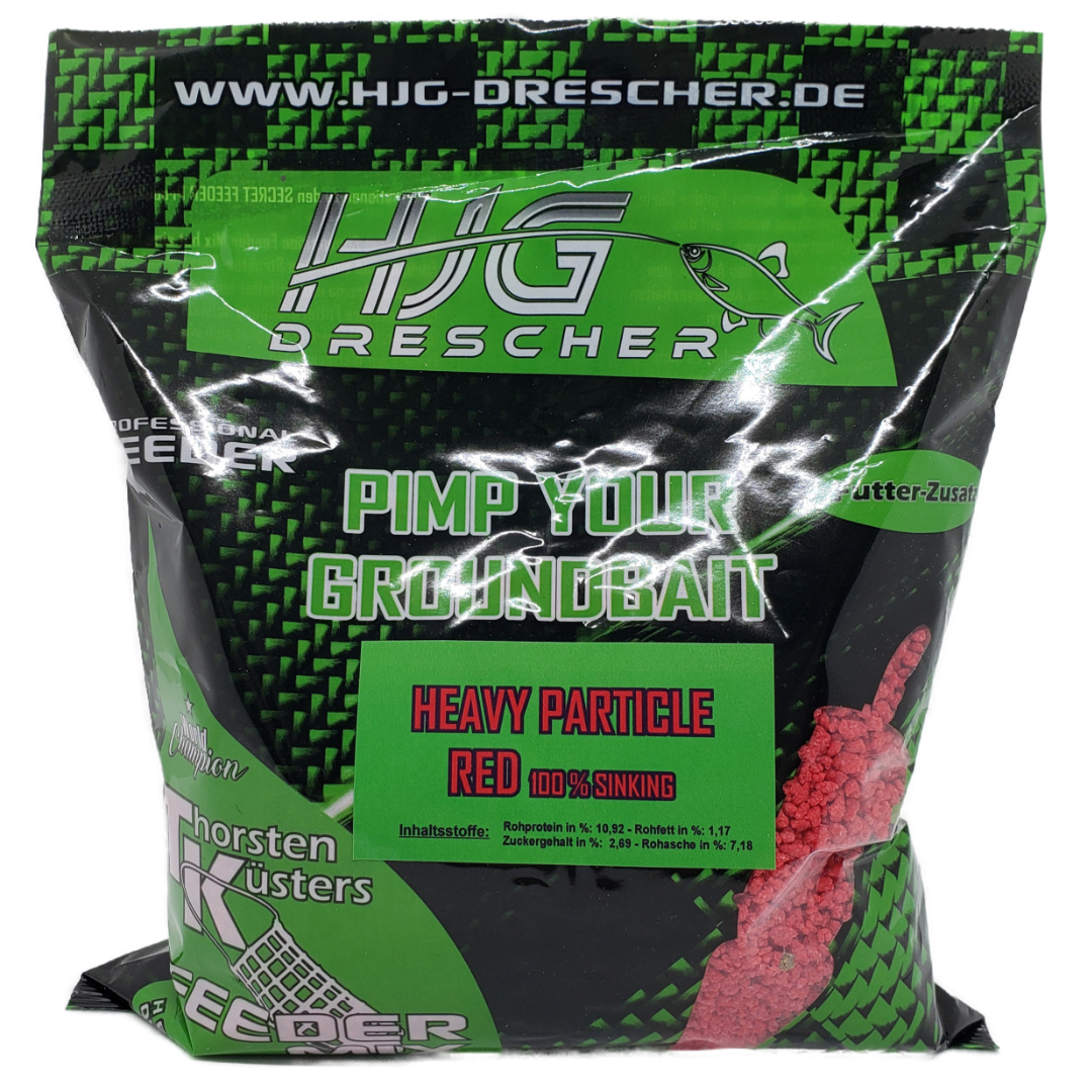 HHJG Descher schwere Partikel Rot - HJG Drescher - Angelfutter vom Profi
